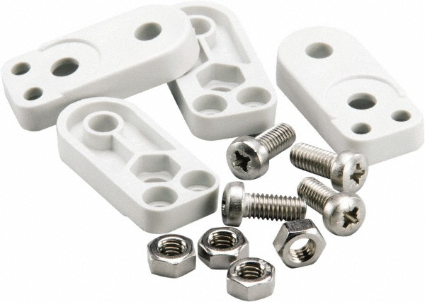 Fibox - Electrical Enclosure Mounting Feet: Use with Solid ...