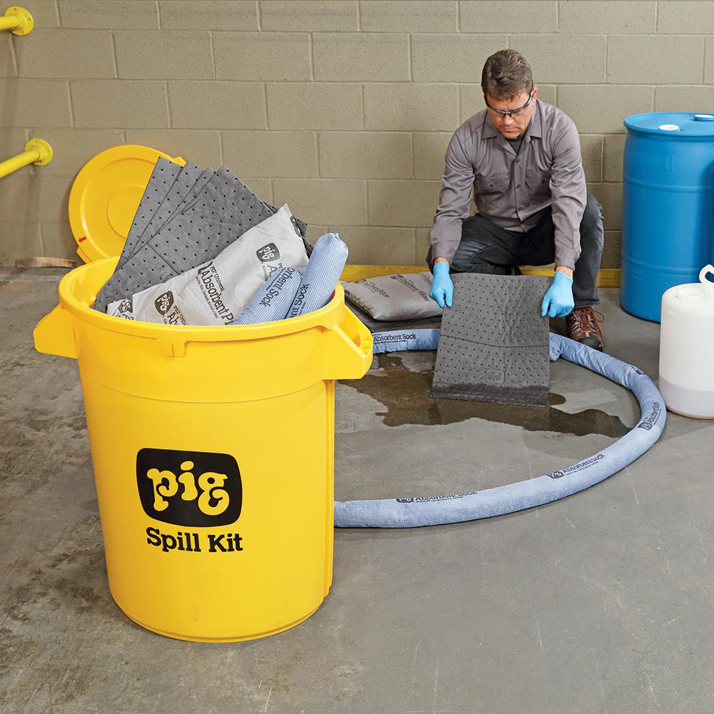 New Pig - Spill Kits; Kit Type: Universal Spill Kit; Container Type ...