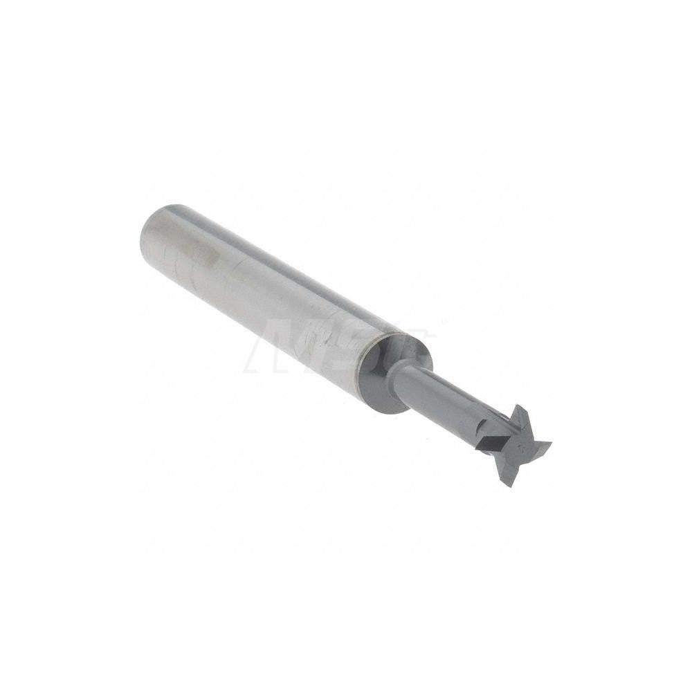 Accupro - Double Angle Milling Cutter: 60 °, 1/4" Cut Dia, 0.072" Cut ...