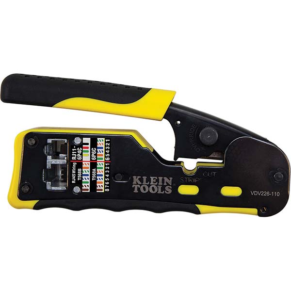 Klein Tools - Cable Tools & Kit: 1 Pc, Use on Cat3, Cat5e, Cat6 & Cat6a ...