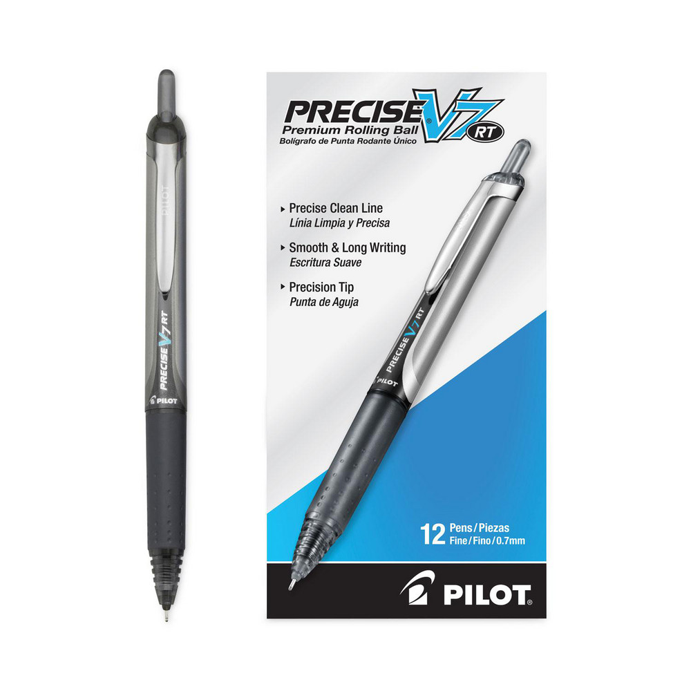 Pilot - Roller Ball Pen: Precision Tip, Black Ink | MSC Direct