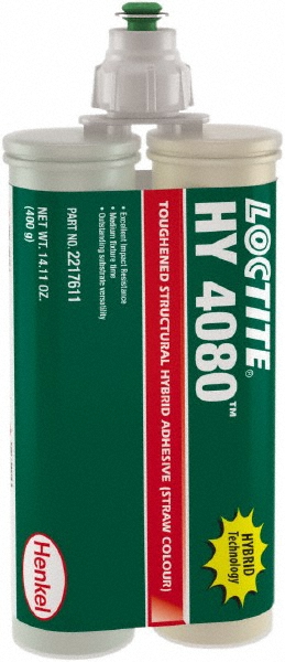 Loctite - Two-Part: 400 g, Dual Cartridge Adhesive | MSC Direct