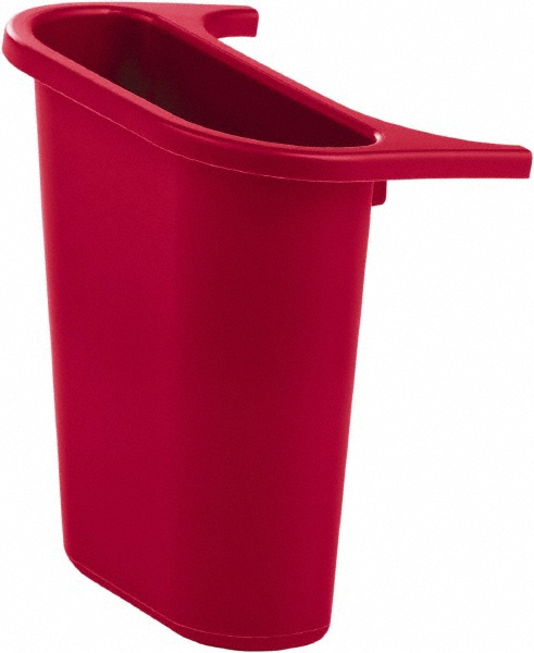 Rubbermaid - Red Plastic Recycling Side Bin - 38575239 - MSC Industrial ...