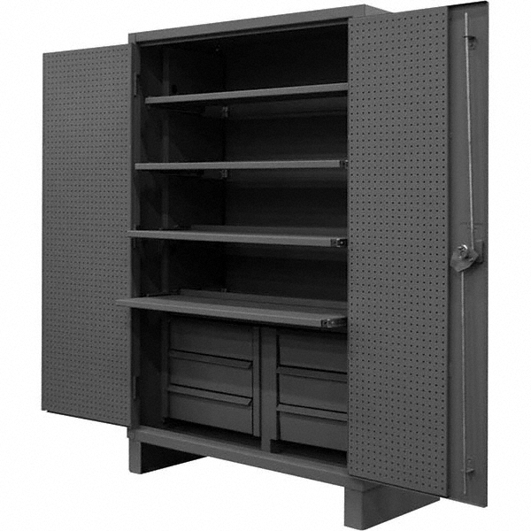 Durham - Steel Drawer & Shelf Cabinet: 48" Wide, 78" High | MSC Direct