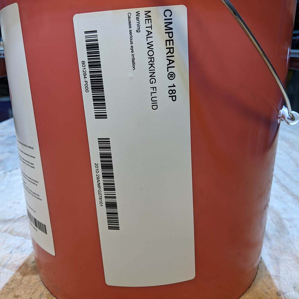 Cimcool - Multipurpose Fluid: CimcoolCIMPERIAL 18P, Water-Based, 5 gal ...