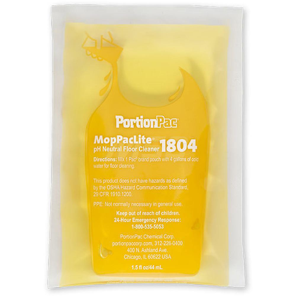 PortionPac - Floor Neutral Cleaner: 1 fl oz Pouch | MSC Direct