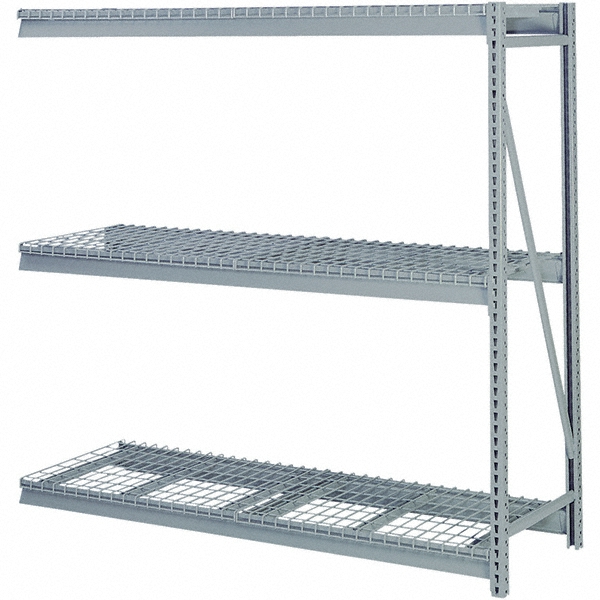 Lyon - Bulk Storage Rack: 2,600 lb per Shelf, 4 Shelves | MSC Direct