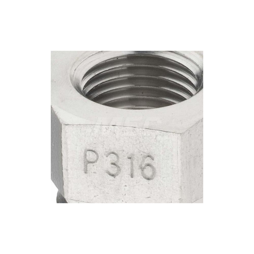 Parker - Industrial Pipe Bushing: 1/8" Female Thread, 1/4" Male Thread ...