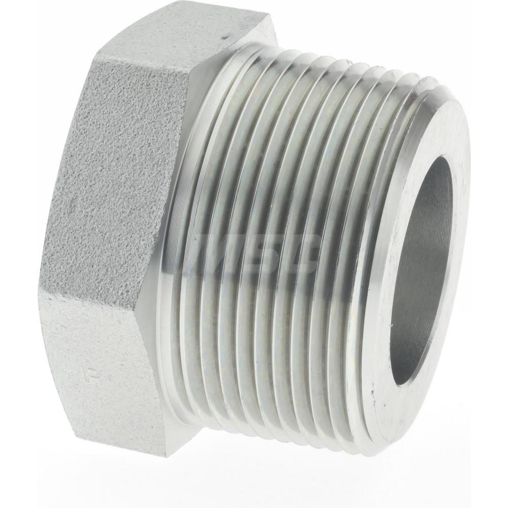 Parker - Industrial Pipe Bushing: 1" Female Thread, 1-1/2" Male Thread ...