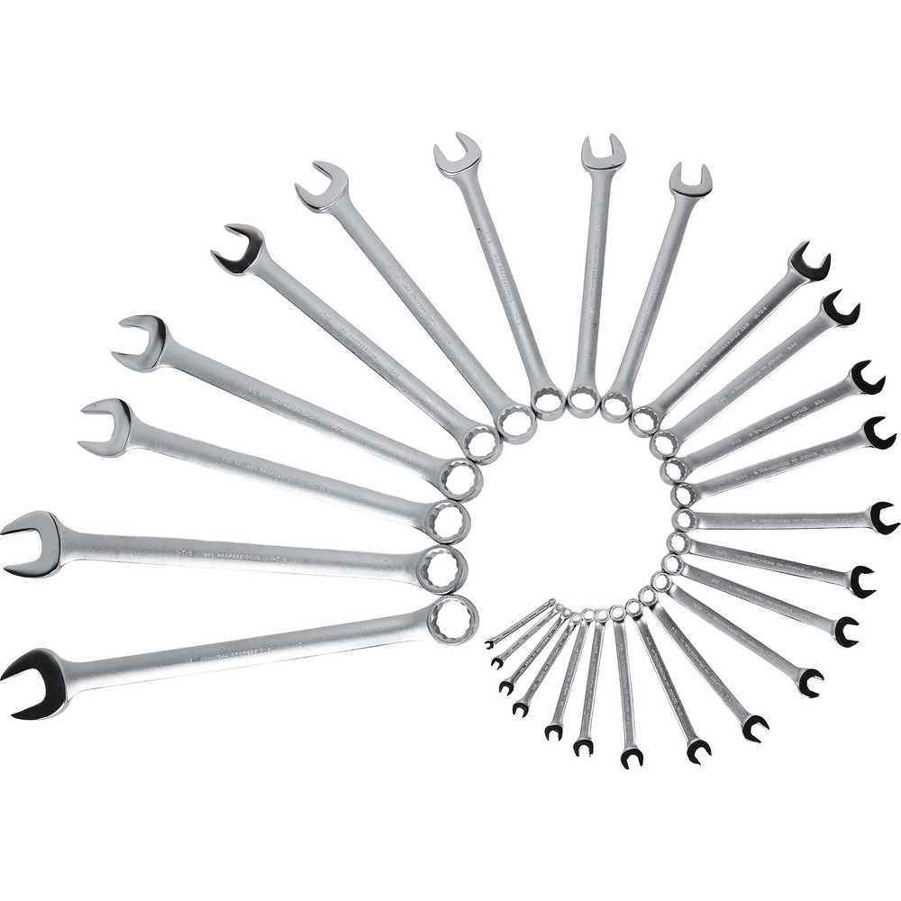Proto - Combination Wrench Set: 26 Pc, 1/4 to 2" Wrench, Inch | MSC Direct