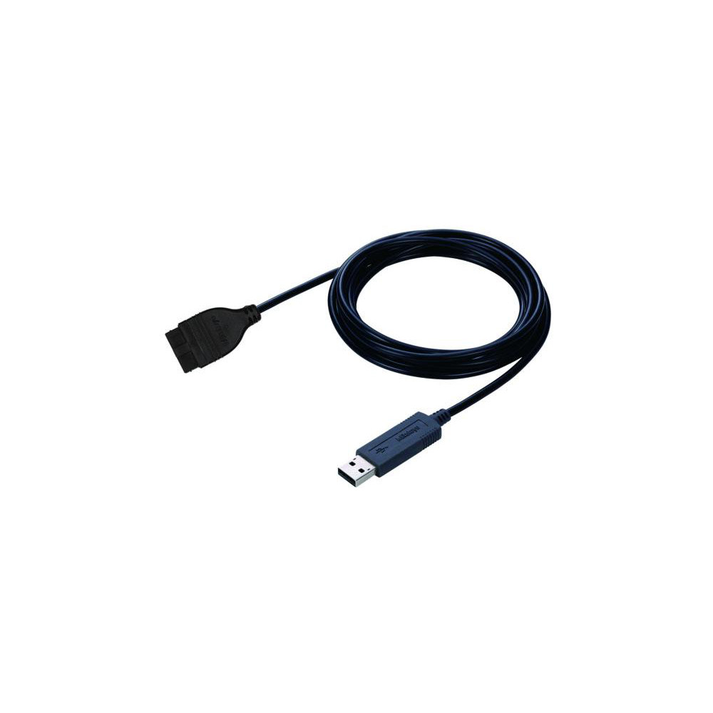 Mitutoyo - USB-ITN-D, 10-Pin Plain Type Cable: Does Not Incorporate Data Switch, USB-ITPAK ...