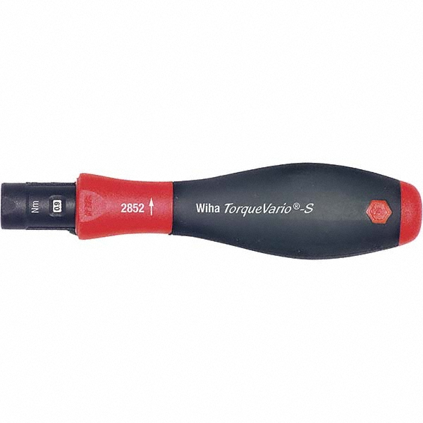 Wiha - 1 Piece, 0.5 to 2 N/m, Adjustable Torque Limiting Screwdriver ...