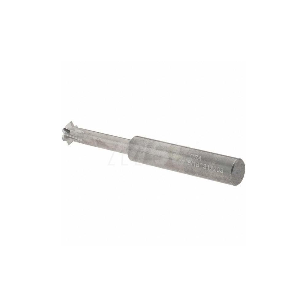 Accupro - Double Angle Milling Cutter: 90 °, 5/16" Cut Dia, 1/8" Cut ...