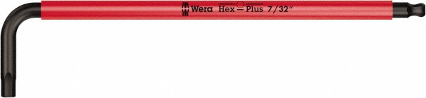 Wera - Hex Key: 7/32", Hex End, Long Arm | MSC Direct