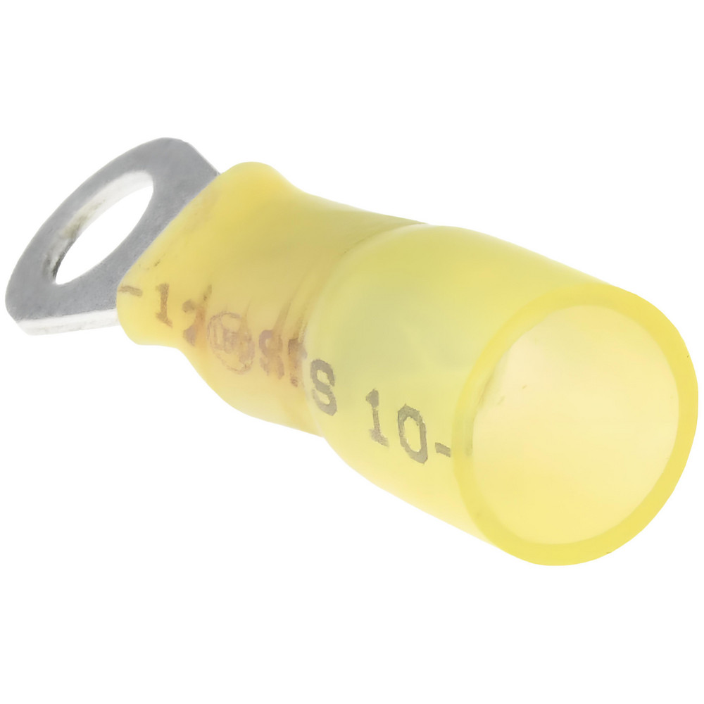 Made in USA - Closed Eyelet Ring Terminal: Partially Insulated, 12 to ...