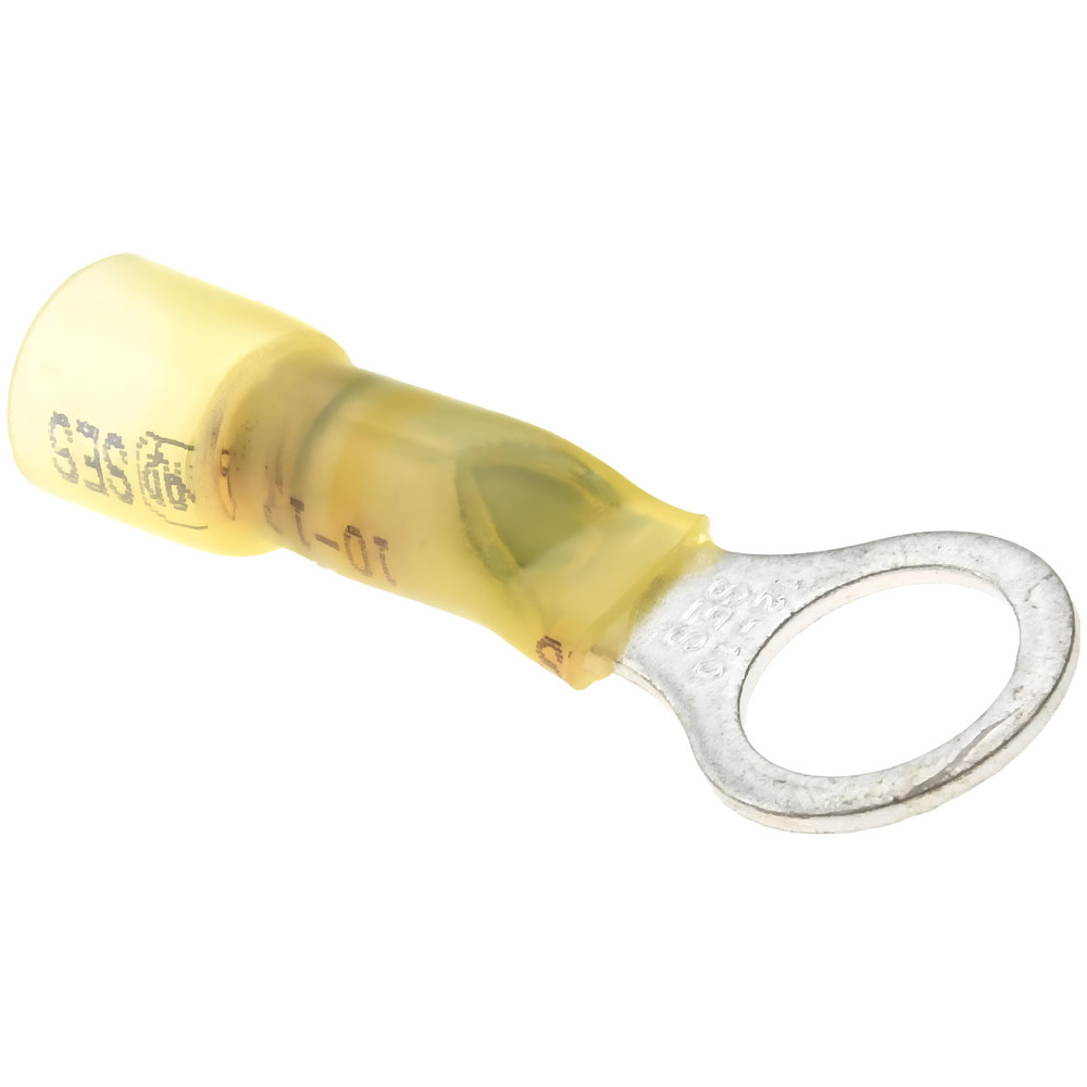 Made in USA - Closed Eyelet Ring Terminal: Partially Insulated, 12 to ...