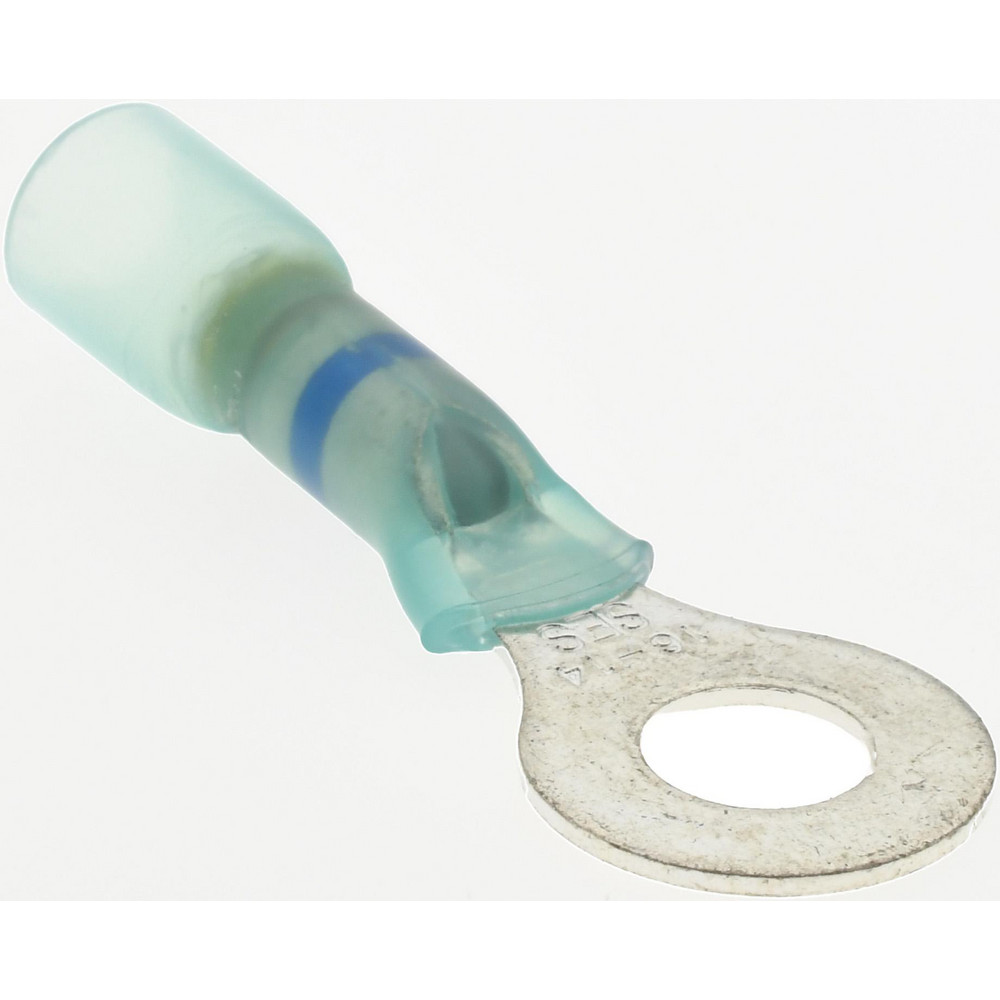 Made in USA - Closed Eyelet Ring Terminal: Partially Insulated, 16 to ...