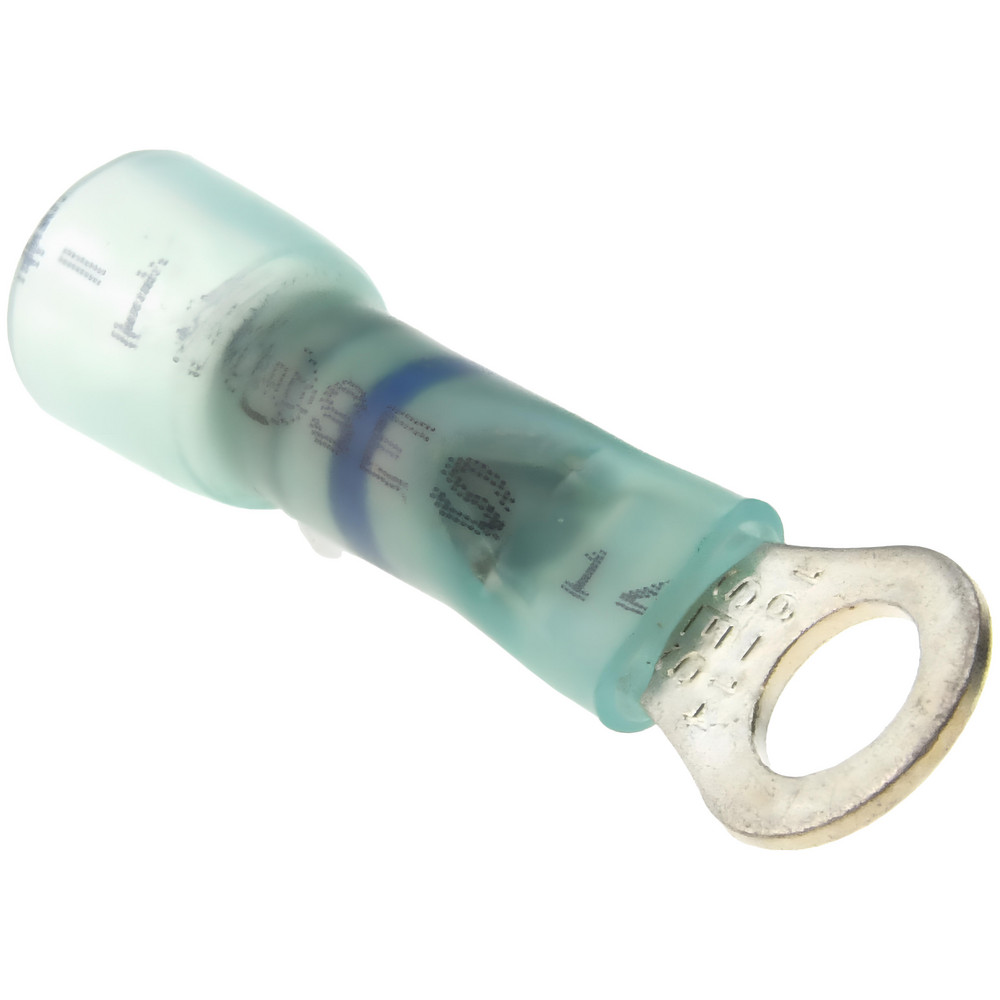 Made in USA - Closed Eyelet Ring Terminal: Partially Insulated, 16 to ...