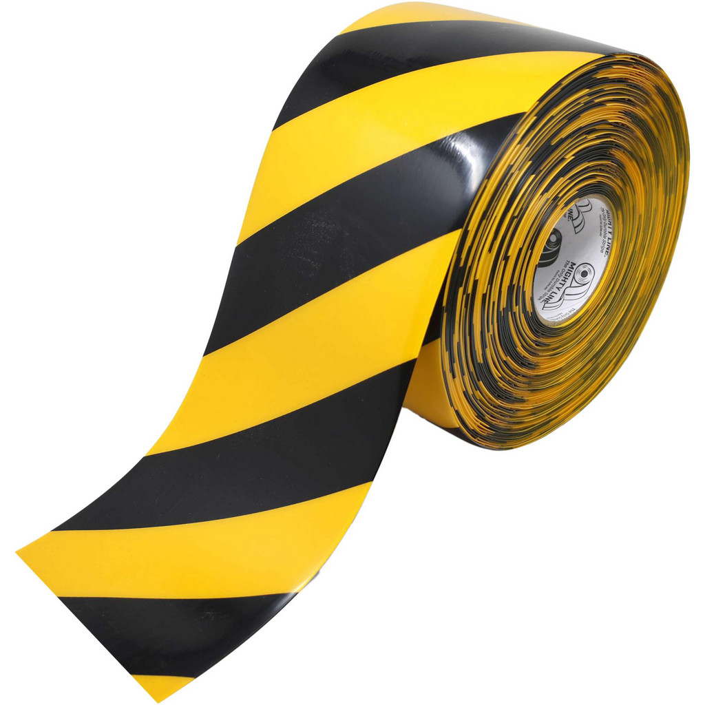 Mighty Line - Floor & Aisle Marking Tape: 6" Wide, 100' Long, PVC | MSC ...