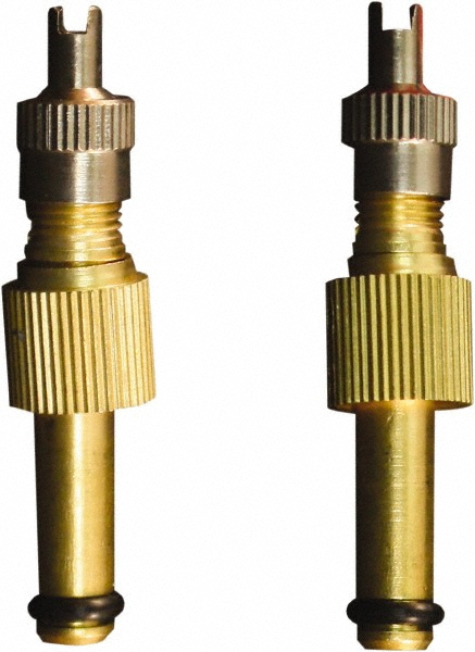 Milton - Tire Valve Core Housing: Brass, Use with Air/Water Valves ...