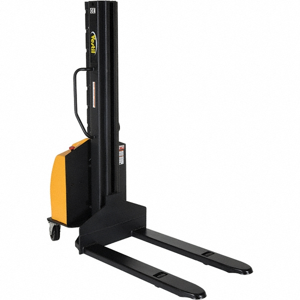 Vestil - 1,500 Lb Capacity, 78" Lift Height, Battery Operated Narrow ...