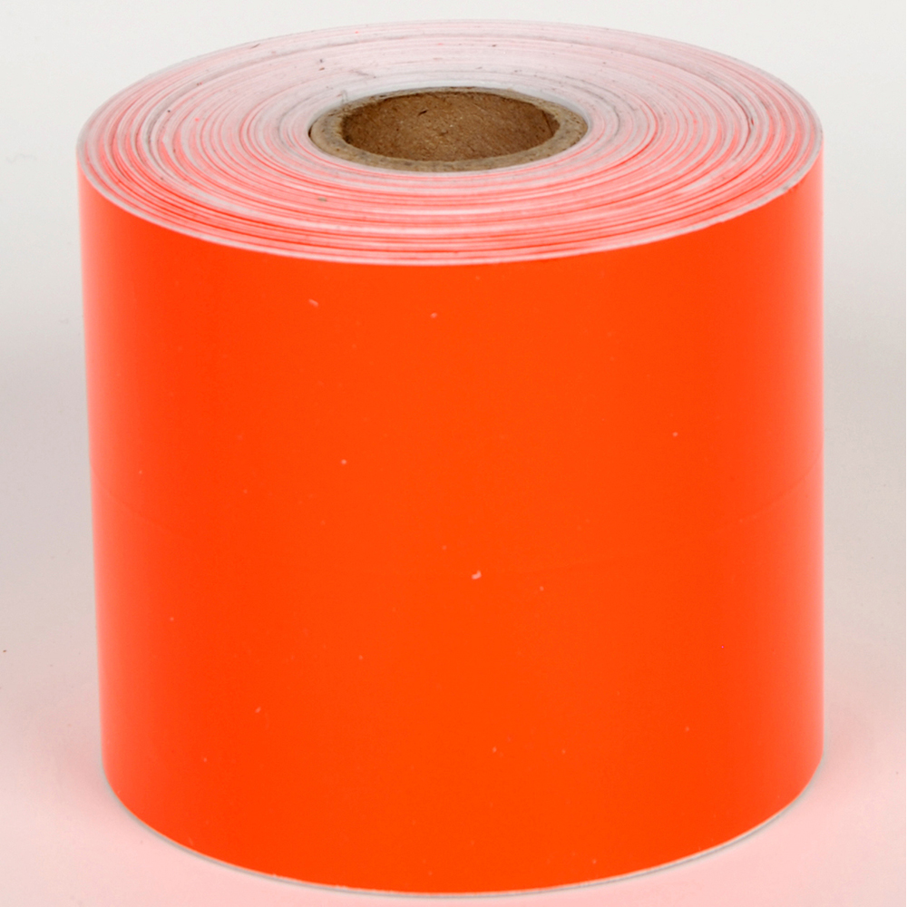 Cobra Systems - Vinyl Tape: 4" x 75', Red | MSC Direct