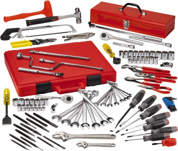 Proto - 99 Piece 3/8 & 1/2" Drive Master Tool Set - 39078589 - MSC ...