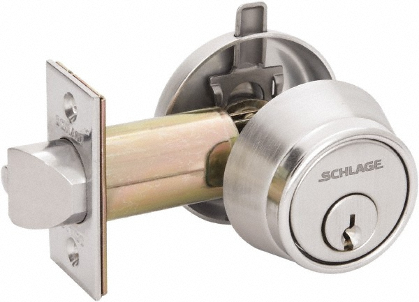 Schlage 1 3 8 To 1 3 4 Door Thickness Satin Chrome Finish Medium schlage-1-3-8-to-1-3-4-door-thickness-satin-chrome-finish-medium