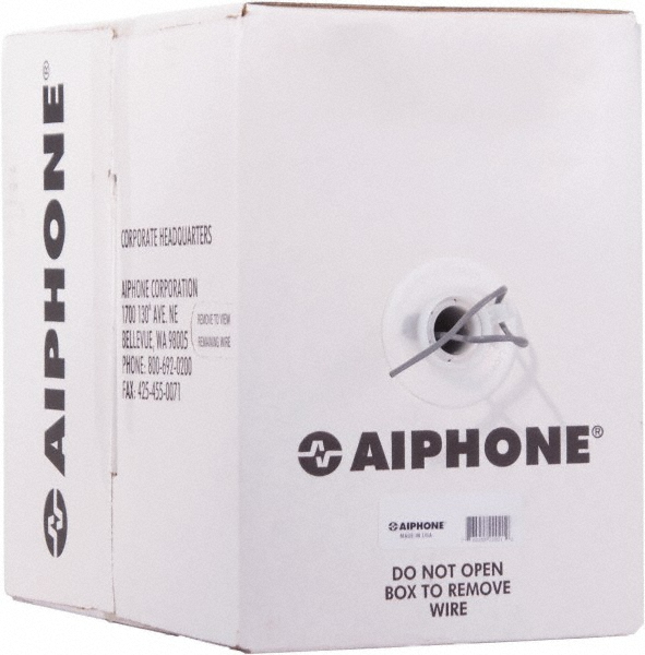 Aiphone - 18 AWG, 4 Wire, 500' OAL Unshielded Automation ...