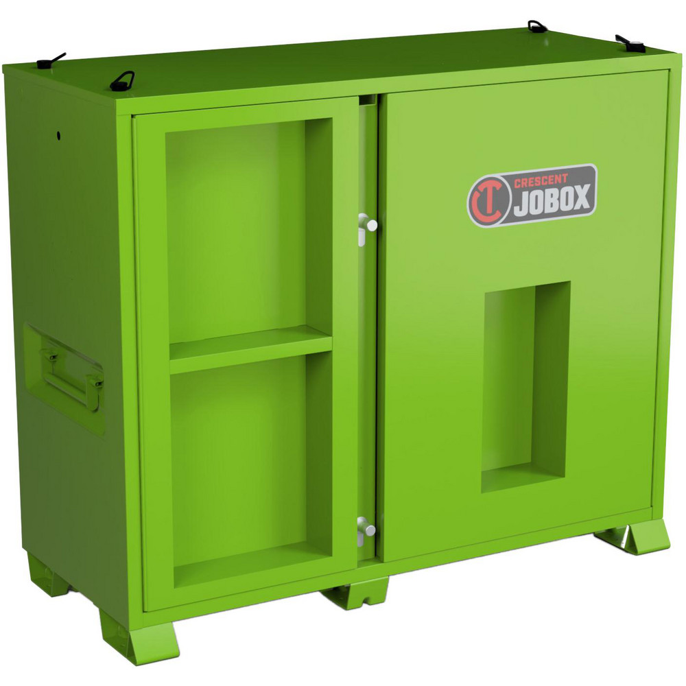 Jobox - Jobsite PPE Box: 72" Wide, 30" Deep, 60" High, 75 cu ft, 18 ga ...