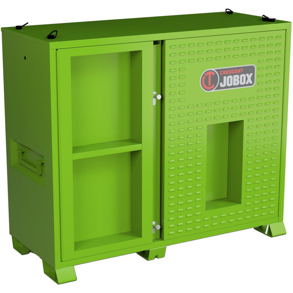 Jobox - Jobsite PPE Box: 72" Wide, 30" Deep, 60" High, 75 cu ft, 18 ga ...