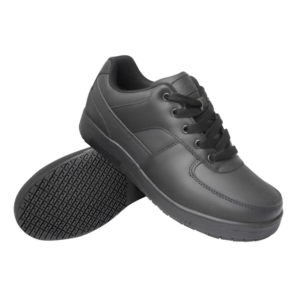 Genuine Grip - Work Shoe: Leather, Plain Toe, Sport Classic | MSC Direct