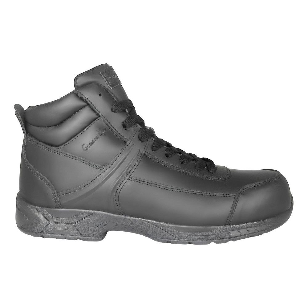 Genuine Grip - Work Boot: Size 6.5, Leather, Steel Toe, Industrial ...