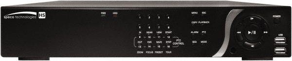 Speco - Security Camera Recorders; Type: 8 Channel Digital Video ...