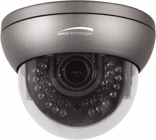 Speco - Indoor and Outdoor Variable Focal Lens Infrared Dome Camera ...