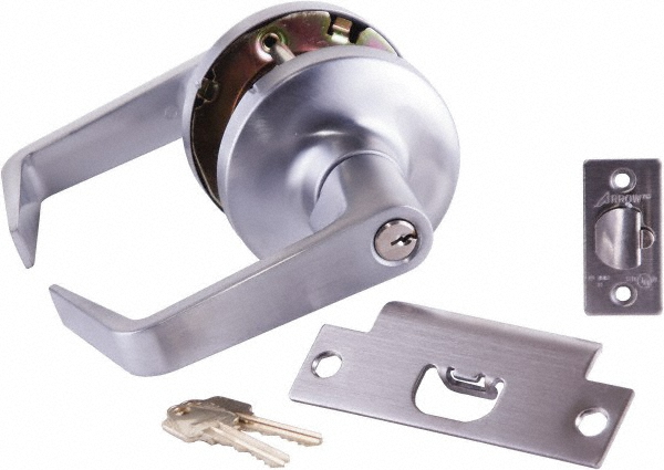Arrow Lock - Storeroom Lever Lockset for 1-3/8 to 2" Thick Doors | MSC ...