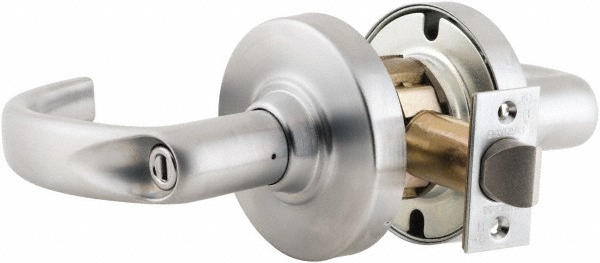 Schlage - Privacy Lever Lockset for 1-3/4 to 2" Thick Doors | MSC Direct