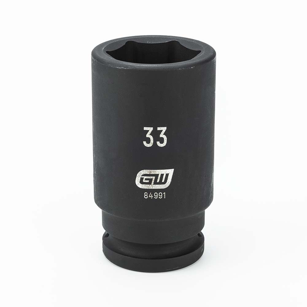 GEARWRENCH - Impact Socket: 3/4" Drive, 33 mm Socket, Hex Drive | MSC ...