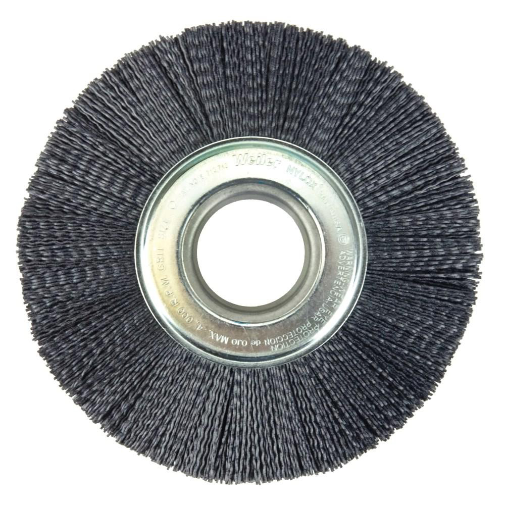 Weiler - 8" 80 Grit Ceramic Crimped Disc Brush | MSC Direct