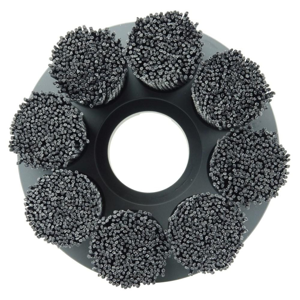 Weiler - 4" 120 Grit Ceramic Crimped Disc Brush | MSC Direct