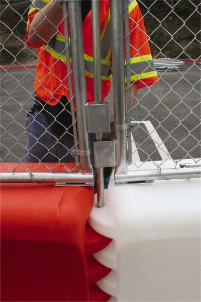 VizCon - Pedestrian Barrier Connector Pin: Silver, Use with 45032-O ...