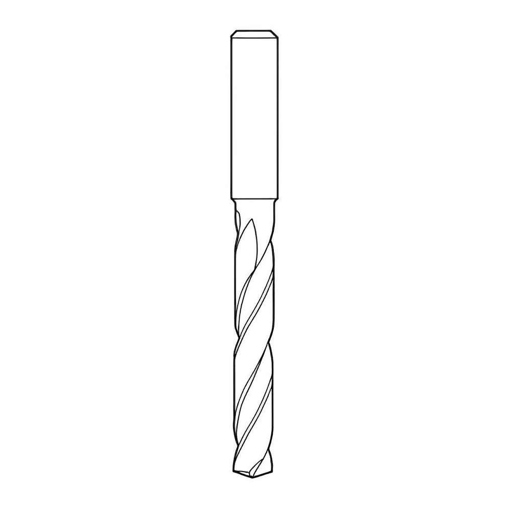 Seco - Jobber Length Drill Bit: 11.55 mm (0.4551) Dia, 140 deg, Solid ...