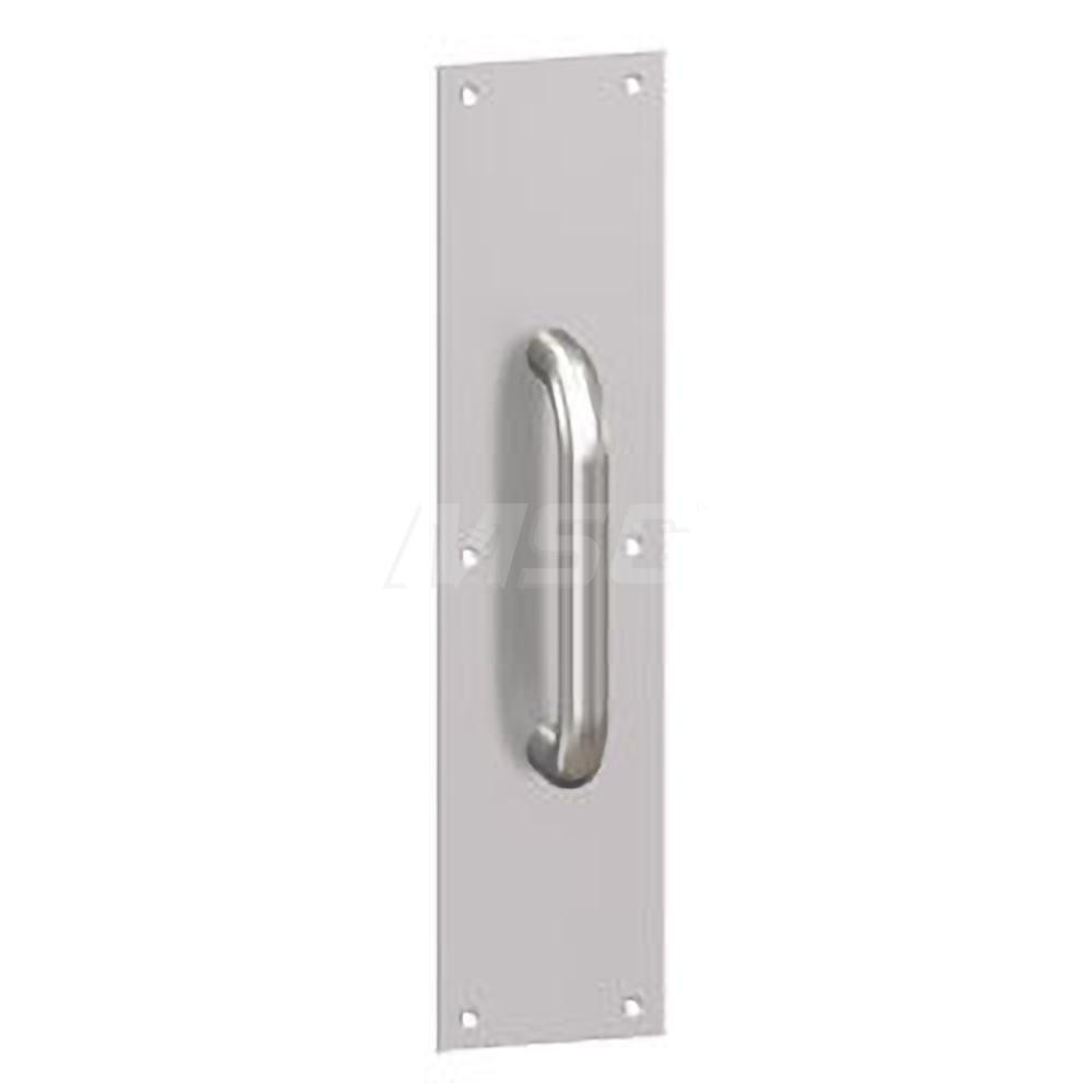 Hager - Satin Stainless Steel Finish, Steel Pull Handle Trim | MSC Direct