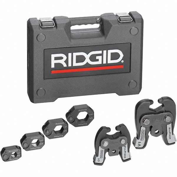 Ridgid - Presser Replacement Jaws; Jaw Size Range: 1" to 2"; For Use ...