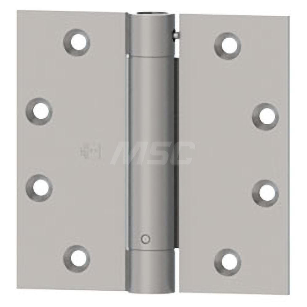 Hager - Self Closing Hinge: Full Mortise, 4-1/2" Wide, 8 Mounting Holes ...