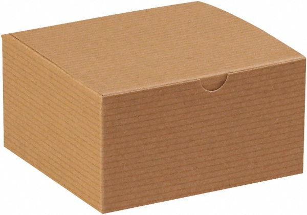Made in USA - Chipboard Shipping Box: 5" Long, 5" Wide, 3" High | MSC ...