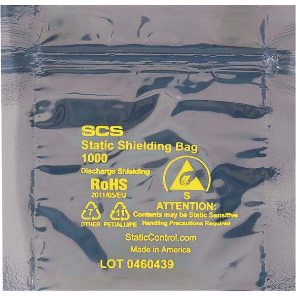 Value Collection - Metal-In Static Shield Bag: 3.1 mil Thick, 24" OAW ...