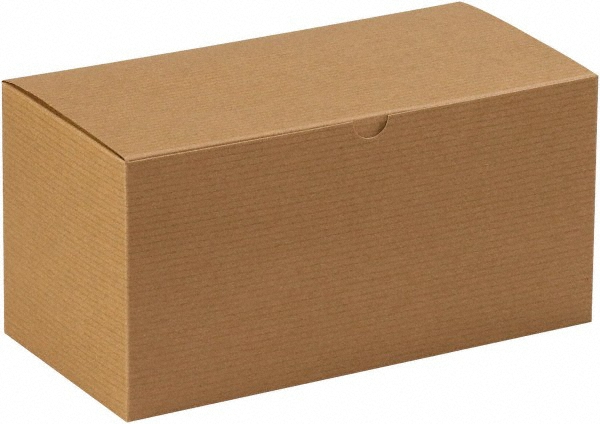 Made in USA - 6" Wide x 12" Long x 6" High Rectangle Chipboard Box ...