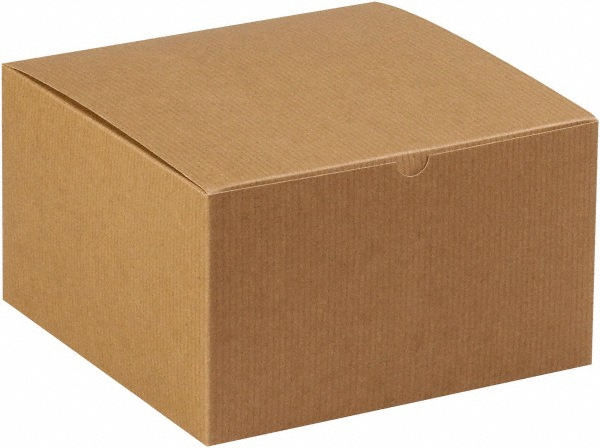 Made in USA - Chipboard Shipping Box: 10" Long, 10" Wide, 6" High | MSC ...