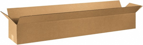 Made in USA - Corrugated Shipping Box: 48" Long, 6" Wide, 6" High | MSC ...